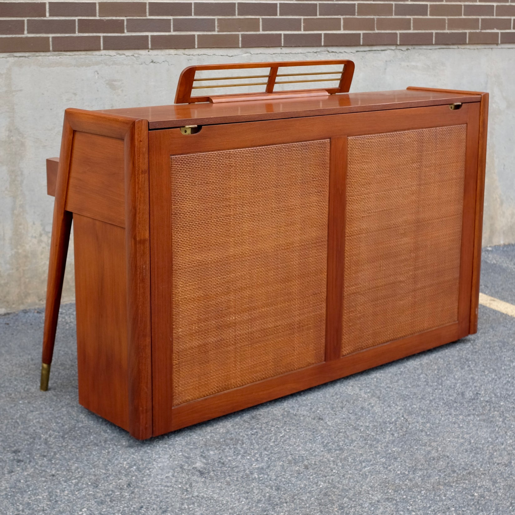 Mid Century Modern Vintage Baldwin "Acrosonic Scandinavian" Spinet ...