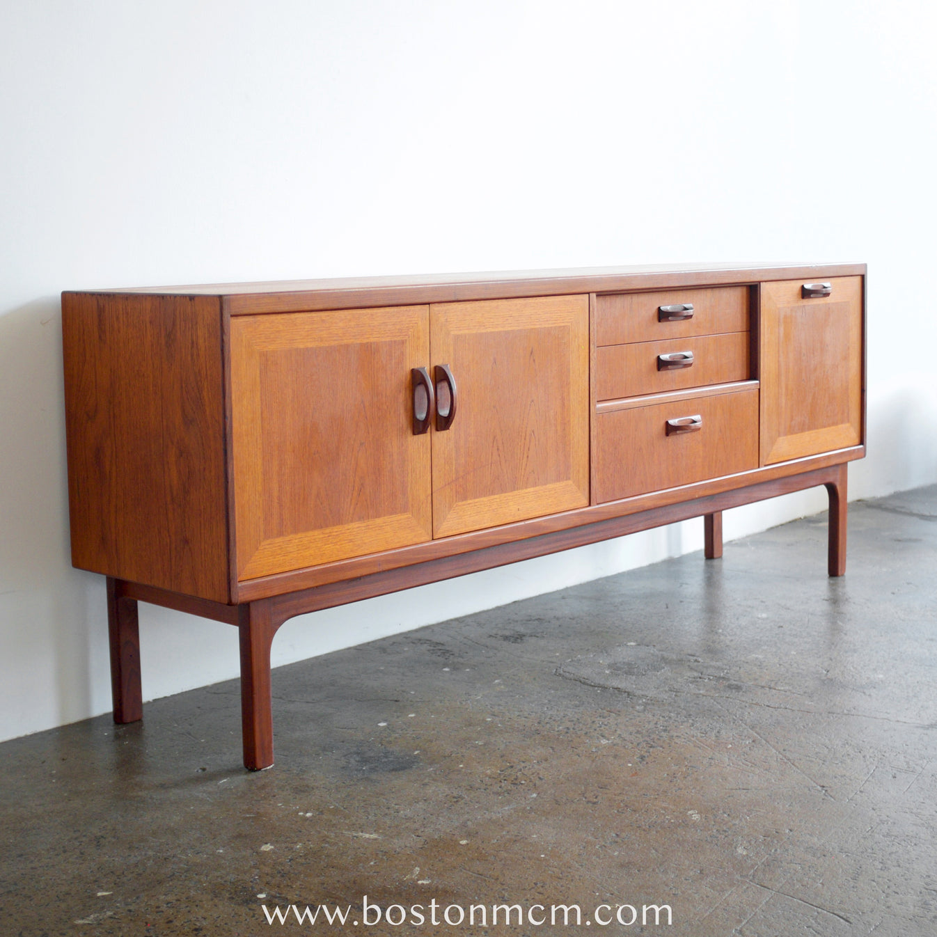 Vintage Mid Century Modern G-Plan Furniture "Sierra" Teak Credenza ...