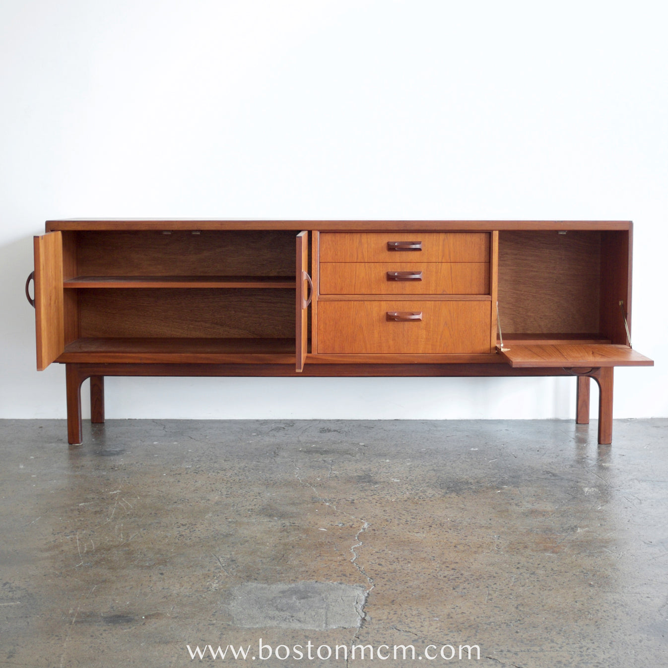 Vintage Mid Century Modern G-Plan Furniture "Sierra" Teak Credenza ...