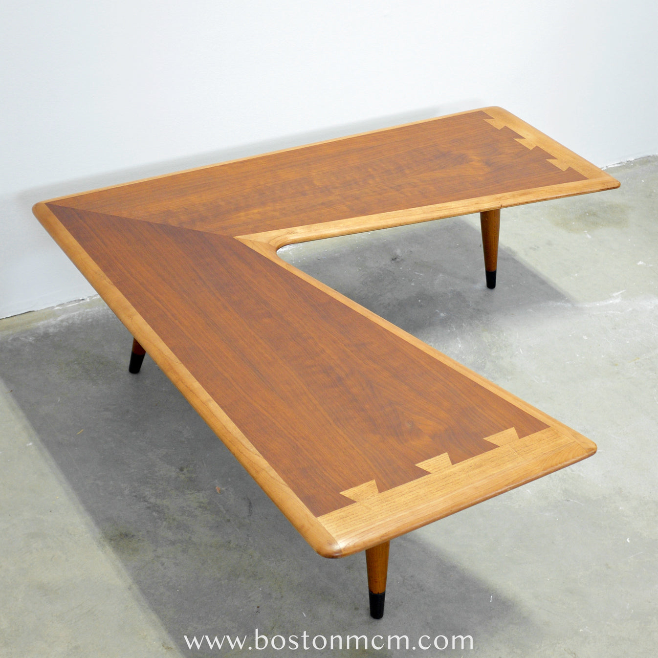 Mid Century Modern Vintage Lane Furniture "Acclaim" Walnut and Ash ...