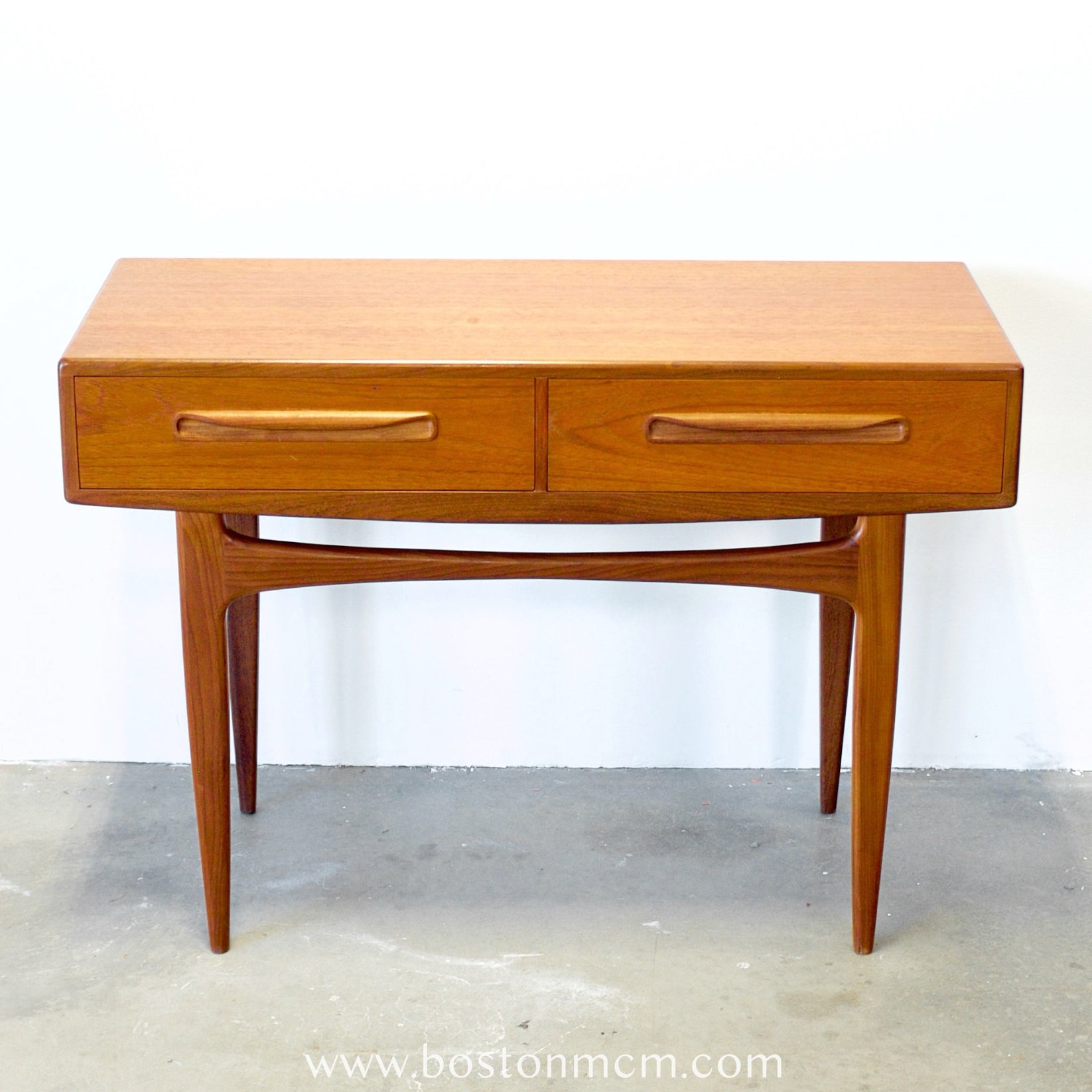 G-Plan "Fresco" Teak Console / Sofa Table - #B39 – Boston Mid Century ...