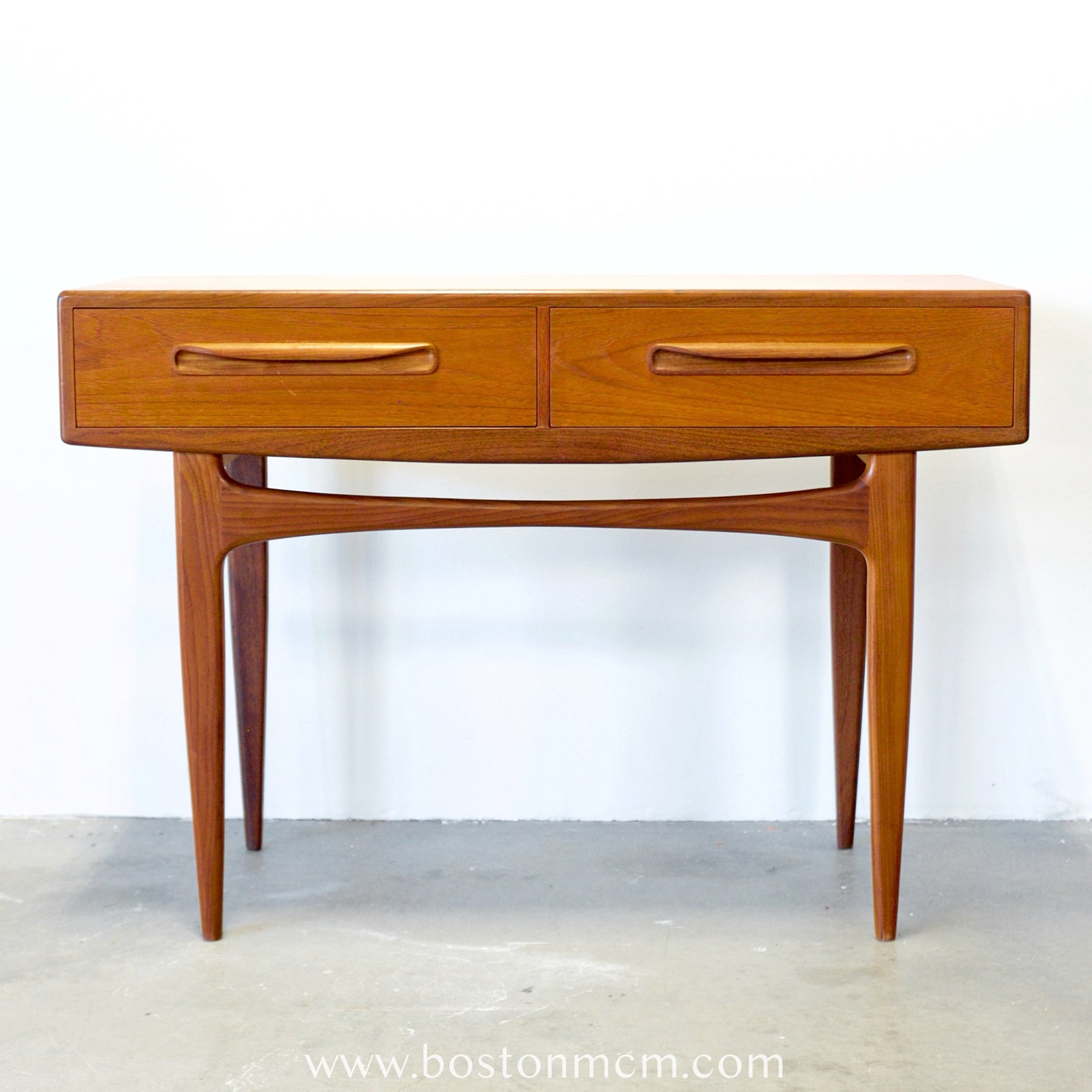 G-Plan "Fresco" Teak Console / Sofa Table - #B39 – Boston Mid Century ...