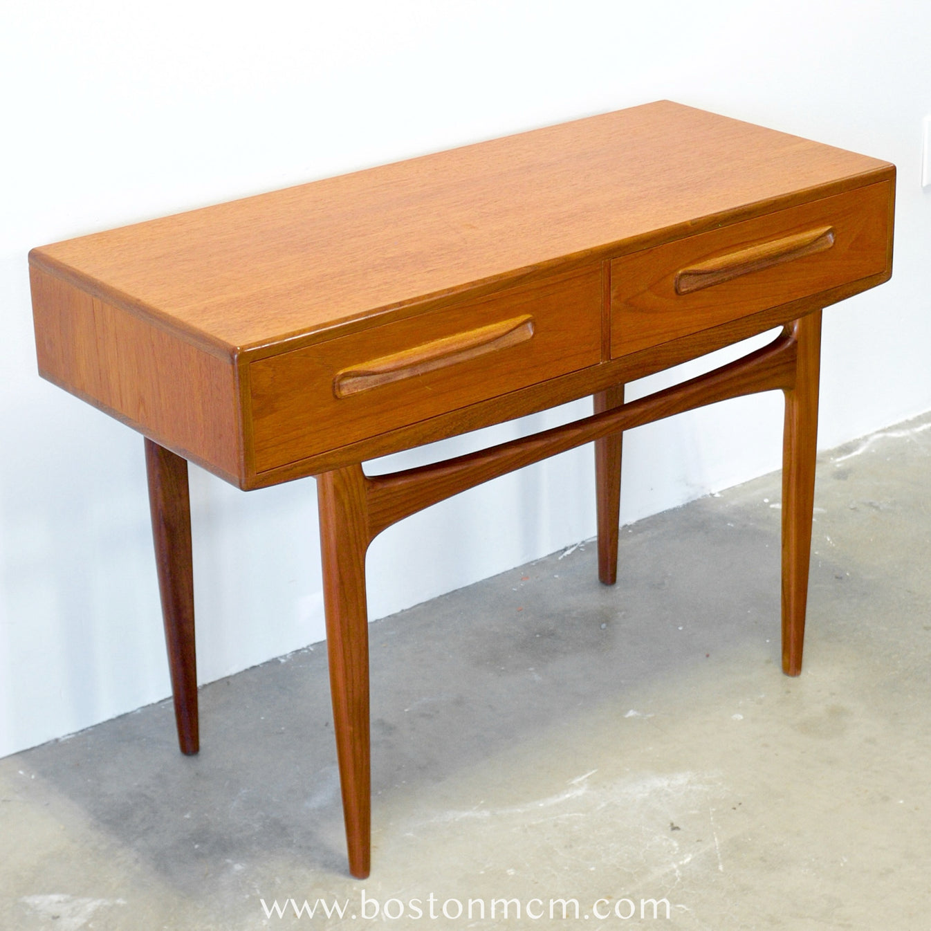 G-Plan "Fresco" Teak Console / Sofa Table - #B39 – Boston Mid Century ...