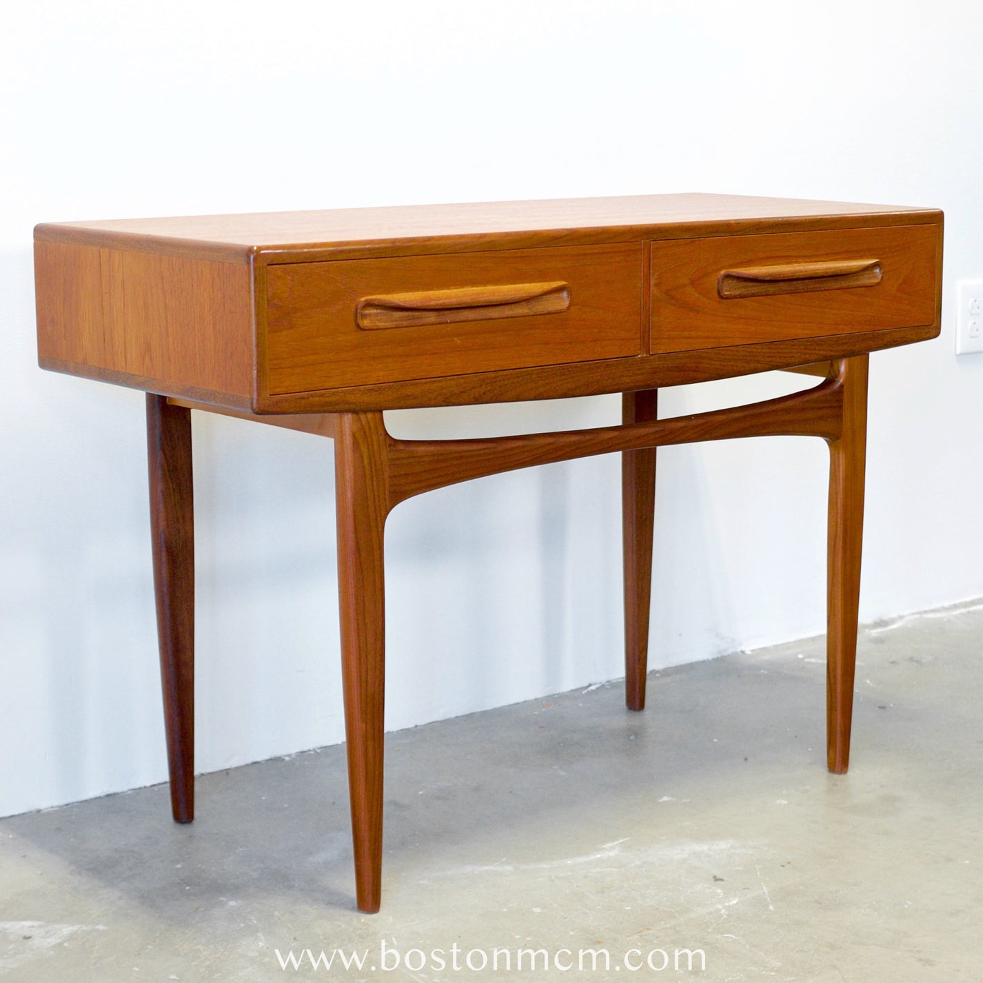 G-Plan "Fresco" Teak Console / Sofa Table - #B39 – Boston Mid Century ...